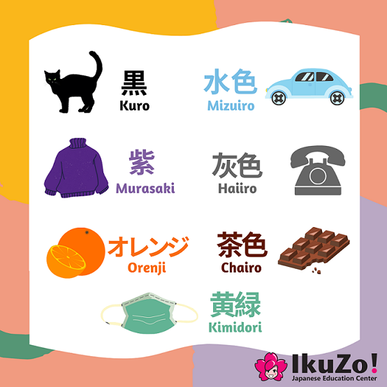 Belajar bahasa Jepang: いろ (Iro/Warna) | IkuZo! Japanese Education Center